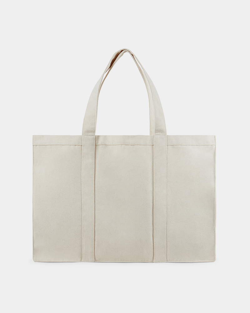 Grand Tote Bag en toile recyclé à personnaliser - Nos modèles – Atelier Box